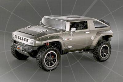 The story of the Hummer HX concept car on Below The Radar