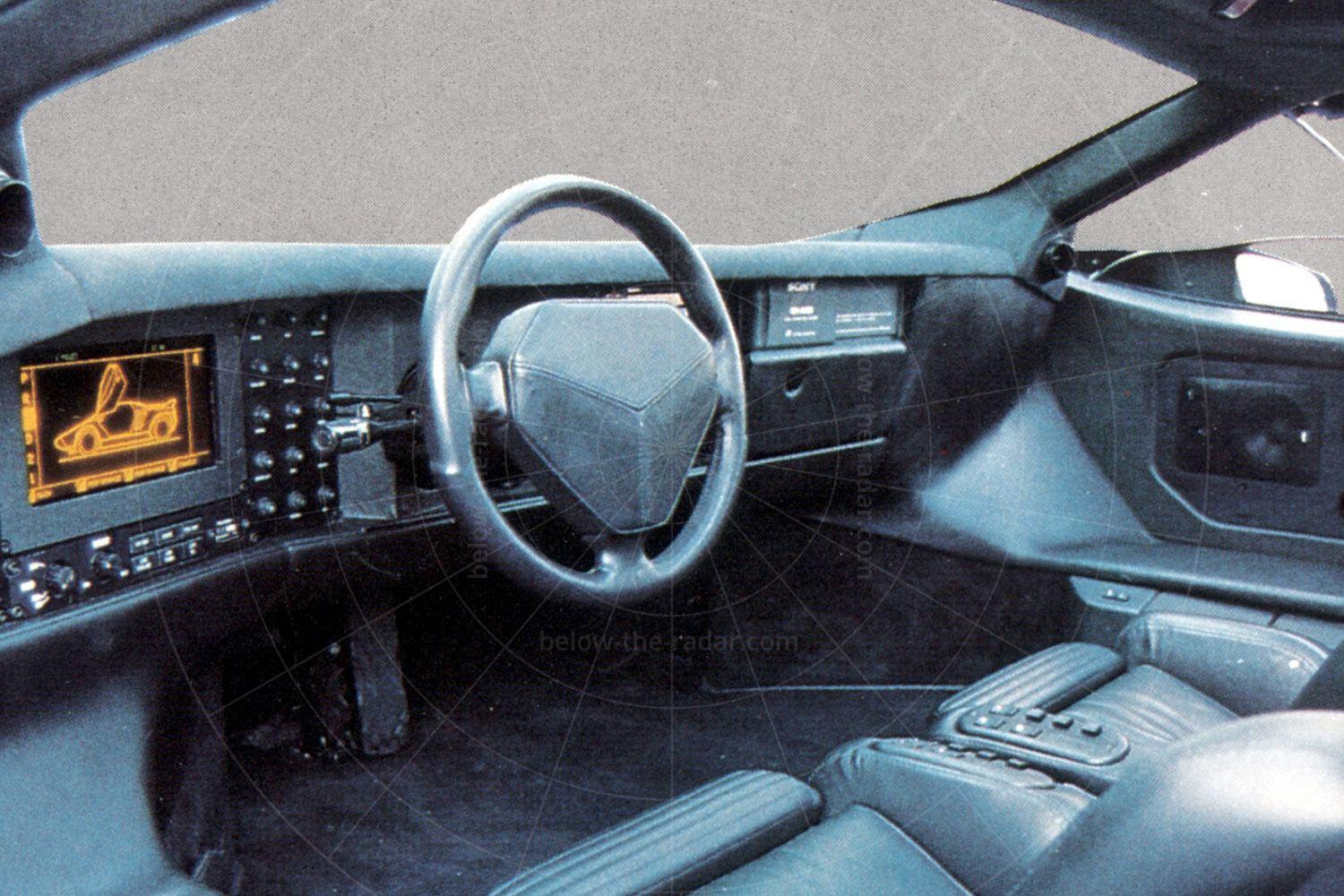 The story of the Vector W8 supercar on Below The Radar