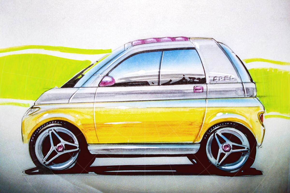 The story of the Opel Junior concept car on Below The Radar